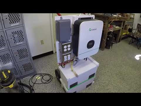 DIY: Growatt 3000 watt 24 volt Solar Generator