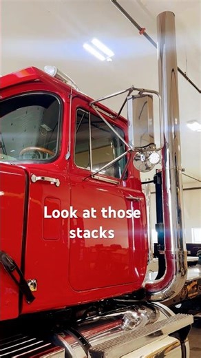 Two stack Mack with a window in the back