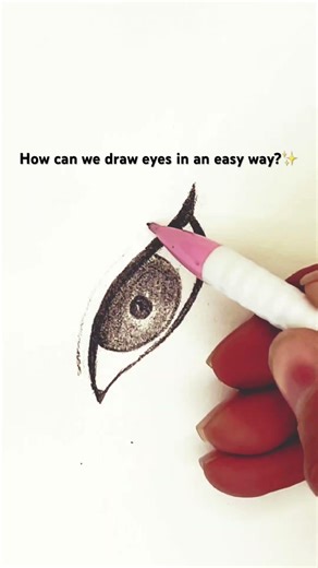 Realistic Eye Drawing Step by Step | Satisfying Pencil Sketch ✏️👁️