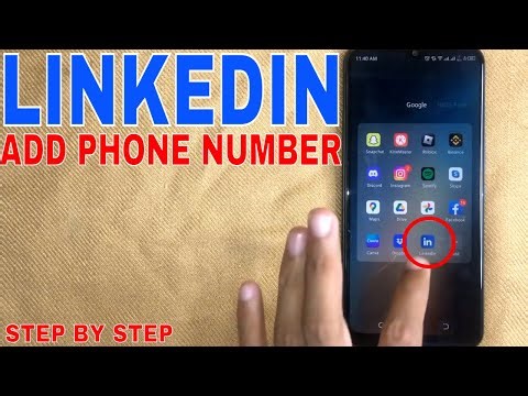 ✅ How To Add Phone Number On Linkedin 🔴