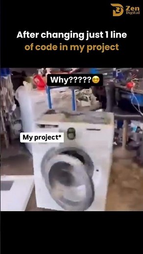 1 Line of Code Changed = MAGIC Happened! 😱 | Programmers Will Relate! 💻 #CodingShorts