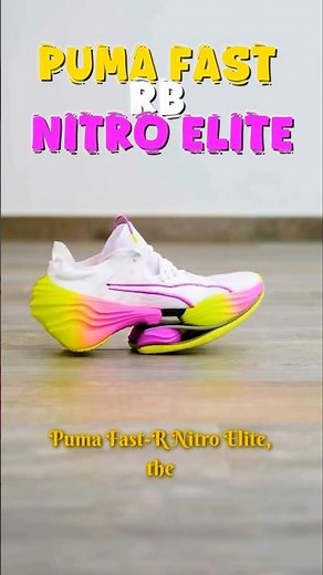 The Shoe That Feels Like Running With a Turbo Engine! 🚀👟 Puma Fast-RB Nitro Elite #shorts