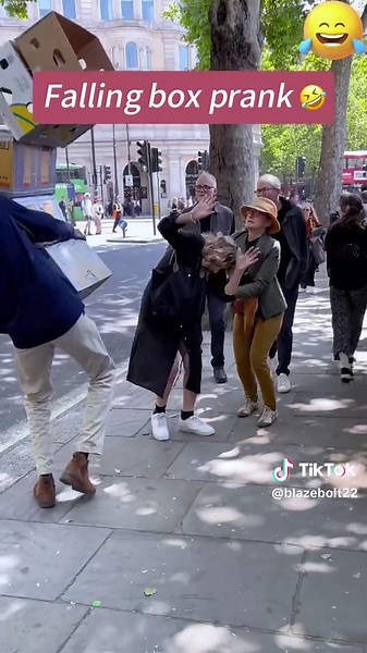 Hilarious Falling Box Prank That Will Surprise You