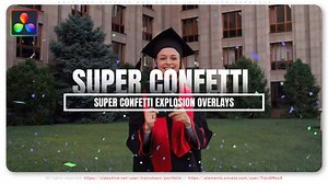 Super Confetti Explosion Overlay Collection