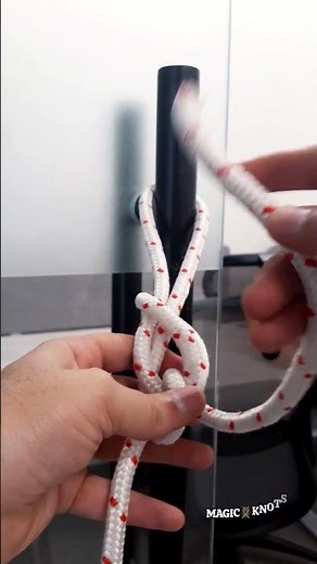Sailing knot for beginners | Cargo loop | Magic Knots