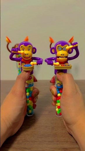 Asmr Wacky Monkey Filled With Candy #trending #shortvideo #shorts #toys #monkeyvideo