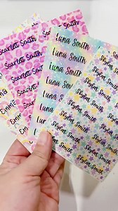 Kids Name Stickers, Daycare Name Labels, Preschool Name Labels, Waterproof Name Labels, Back to School Gift for Kids, School Labels for Kids - Etsy