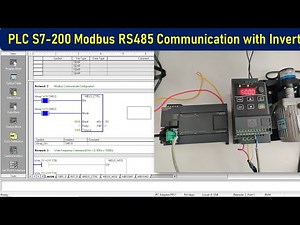 RS485 Communication between PLC S7-200 with Wecon VFD | Siemens PLC | Industrial Automation