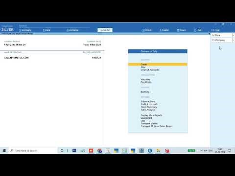 TRANSPORT MASTER IN TALLY PRIME