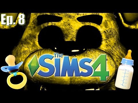 Golden Freddy IS BORN!!! - The Sims 4: FNAF Theme - Ep. 8
