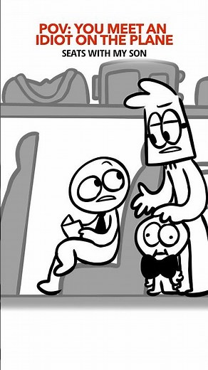 Switch Seats 😁 (Animation Meme) Orig: @officialtylerregan Anim: RedFlowerCrown #shorts