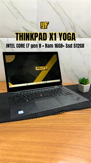 JUAL BELI LAPTOP BEKAS MKS on Instagram: "📌𝙍𝙀𝘼𝘿𝙔 𝙐𝙉𝙄𝙏 (𝙎𝙚𝙘𝙤𝙣𝙙) Lenovo Thinkpad X1 Yoga 14inch Intel Core i7 gen 8 ~2.1GHz Ram 16gb ddr4 Ssd 512gb UHD Graphics 620 Touchscreen Flip 360 Resolusi layar 2k 2560x1440 Ada pen Keyboard Backlight Fingerprint Kondisi normal siap pakai Harga 6.5jt #IrsafComputer #SolusiTerbaikLaptopAnda"