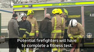 119K views · 373 reactions | West Yorkshire Fire and Rescue Service is recruiting for the first time in 8 years. Potential firefighters have to complete a fitness test. Do you think you are up to the challenge? | ITV Calendar | Facebook