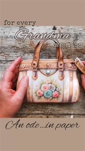 From my Heart to yours. #papercrafts #cardmaking #junkjournaling #printables #grandma #grandmalove | Emma Parrish Art