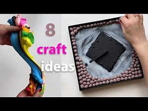 DIY 8 cardboard and paper craft ideas