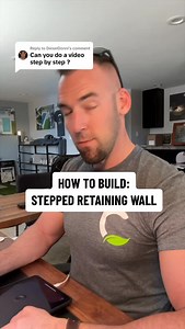 174 reactions · 8 comments | How to build a retaining wall. #hardscape #retainingwall | Creekside Outdoor Living | Facebook