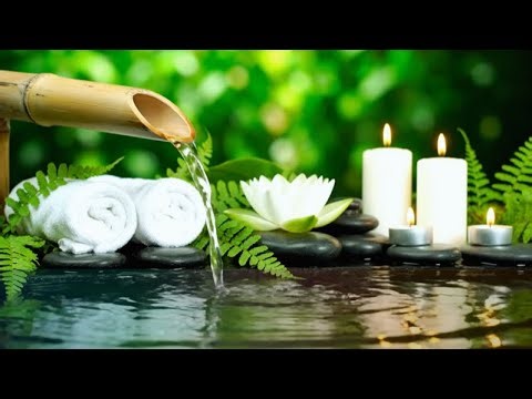 Calming Music for Stress & Anxiety 🌿 Bamboo Water Fountain, Deep Mental Relaxation