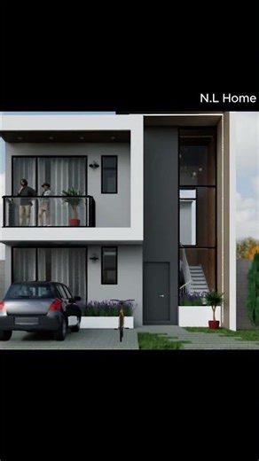 Modern 2-story house design