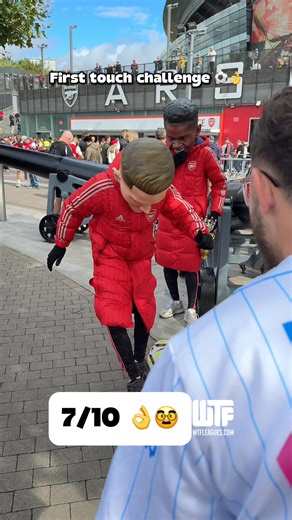 Her First Touch Was Incredible! 🤯⚽️ First Touch Challenge! | WTF Leagues