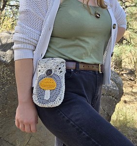 Pocketses (wearable Crocheted Pouches) - Etsy