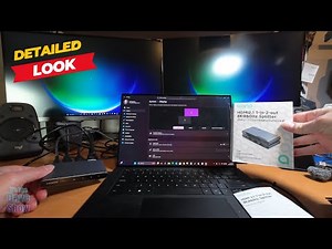 how to split an HDMI from 1 into 2 monitors