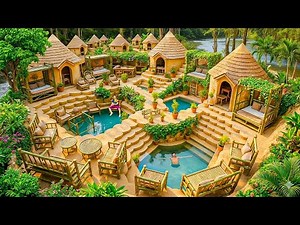 200 Days Primitive Paradise: Building a Luxury Jungle Oasis Using Only Primitive Tools