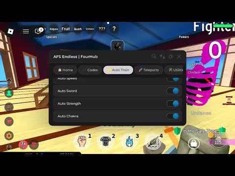 FourHub Script for Anime Fighting Simulator: Endless ⚔️ | Auto Farm, Kill Aura & More! (KEYLESS)