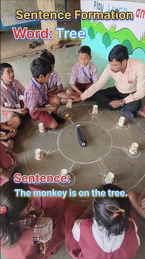 Sentence Formation Activity ✨ | Make a sentence | Teacher Innovation Ideas #vocabulary #words