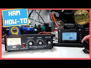 How To Use A Ham Radio Manual Antenna Tuner 📻