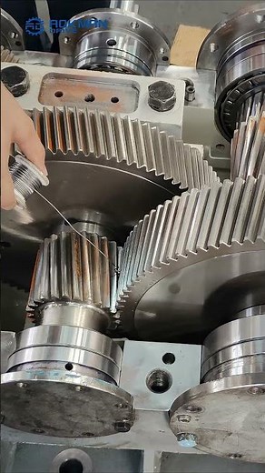 Industrial Gearbox Backlash Test | Lead Wire Measurement#gearbox #industrialgearbox