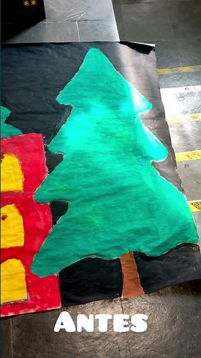 🎨 Before and After the Christmas Panel | Incredible Transformation Done by My Students!