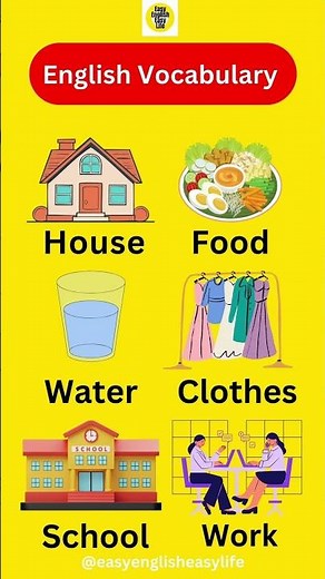 English Vocabulary for Beginners