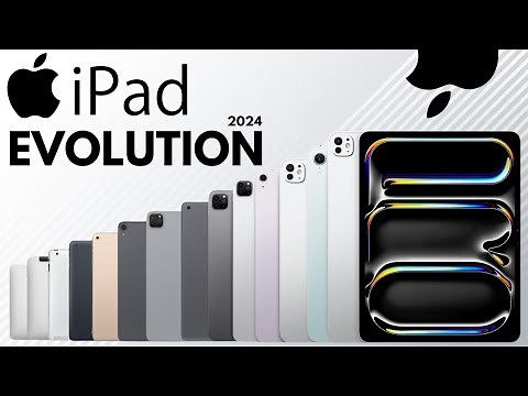 The Evolution of the iPad from 2010 to 2024