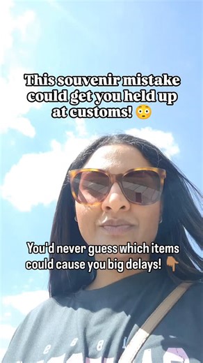 Dimple Chudasama-Adams | Online Travel Business Owner & Marketer on Instagram: "📣 Did you know certain souvenirs can trigger extra scrutiny at customs? From specific shells in the Caribbean to artisanal cheeses in Europe, some seemingly harmless items can lead to long delays or even confiscations. 🚨 Always check local regulations before bringing back those tempting keepsakes! 💾 Save this for your next trip! 🔖Tag a friend who needs this. And if you want to start traveling smarter like me and 