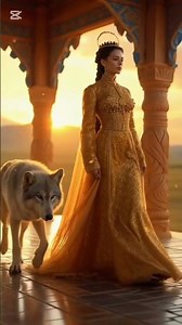 “Wolf and Princess Walking Through the Palace — A Legendary Moment You Must See”