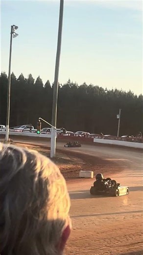 Hard racing at Coleridge speedway