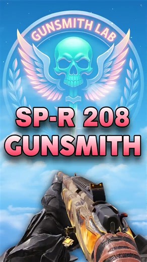 BEST SPR 208 FAST ADS + ONE SHOT GUNSMITH IN CODM | SPR 208 BEST LOADOUT FOR CODM #codm #codmloadout