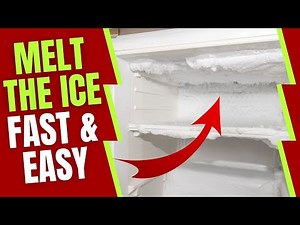 How to Defrost Your Fridge Freezer FAST & EASY ❄️