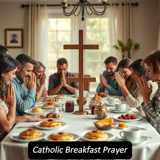 Morning Catholic Breakfast Prayer | Start Your Day with Jesus