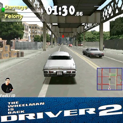 Driver 2 The Wheelman Is Back. - Playstation 1 Area Chicago Mission : Train Pursuit #Playstation1 #Ps1 #PsOne #Gamer #Driver2 #Driver | FadLi ID