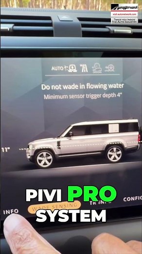 Defender Road Comfort & Pivi Pro Review: Luxury SUV Experience #shorts