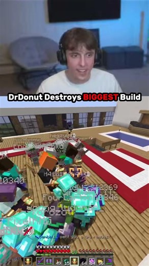 DrDonut Destroys BIGGEST Build on DonutSMP
