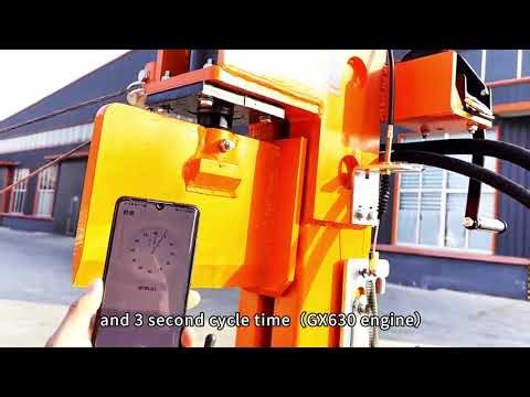 RIMA Super20 log splitter