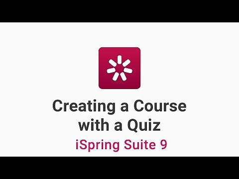 Creating a Course with a Quiz