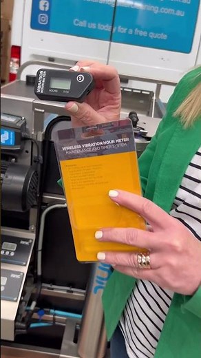 Vibration Hour Meter - Track your Maintenance Hours