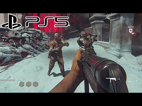 CALL OF DUTY VANGUARD Zombies PS5 Gameplay 4K 60FPS No Commentary