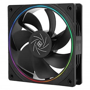 Thermalright TL-S12R CPU Fan,Case Cooler Fan, Silent Computer Reverse Under 23.2dB(A) for Case CPU Liquid Cooler and CPU Air Cooler, Quiet CPU Reverse Fan,Black