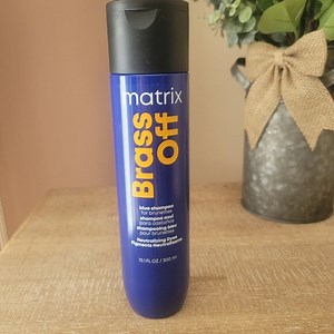 Matrix Brass Off Toning Blue Shampoo - Brand New