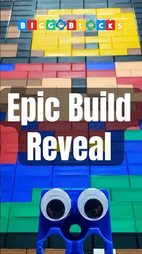 🎶 When Blocky Drops the Beat AND the Build - Blocky Reveals Our Retro Pixel Art Build! 🧱 #Shorts