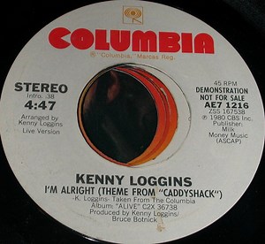 Kenny Loggins - I'm Alright (Theme From "Caddyshack")